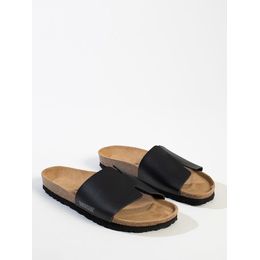 BACKSUN Pantoletten "Djila" in Schwarz - 62% | Gr&ouml;&szlig;e 36 | Damen-pantoletten