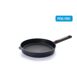 Woll Bratpfanne &raquo;MADE IN GERMANY - Eco Logic QXR&laquo; Aluminiumguss Induktion schwarz &Oslash; 28cm + H&ouml;he 5cm