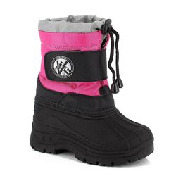 Kimberfeel Winterstiefel "Montreal" in Schwarz/ Pink - 56% | Gr&ouml;&szlig;e 25/26 | Kinderstiefel