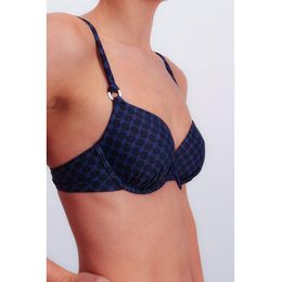 Joop! Bodywear Bikini-Oberteil in Dunkelblau - 41% | Gr&ouml;&szlig;e 40C-Cup | Damen-bademode