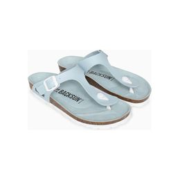 BACKSUN Zehentrenner "Singapore" in Hellblau - 62% | Gr&ouml;&szlig;e 37 | Damen-sandalen