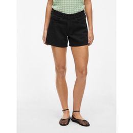 Vila Damen Jeansshorts &raquo;VIJAF RW DENIM SHORTS-NOOS&laquo; schwarz 34, N-Gr