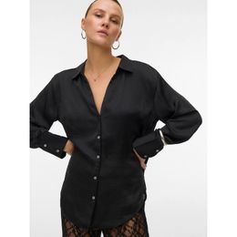 V&eacute;ro Moda Vero Moda Damen Langarmbluse &raquo;VMSOMMER LS SHIRT WVN GA NOOS&laquo; Kunstfaser, regular fit XS