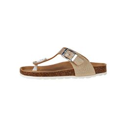 BIO PING&Uuml;IN Zehentrenner in Gold - 74% | Gr&ouml;&szlig;e 28 | Kindersandalen
