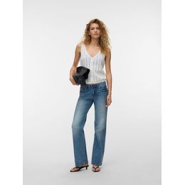V&eacute;ro Moda Vero Moda Stricktop in Wei&szlig; - 24% | Gr&ouml;&szlig;e M | Damen-tops