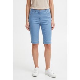 KjBRAND Damen KjBRAND Bermudas &raquo;Betty&laquo; mit Taschen blau 44, N-Gr