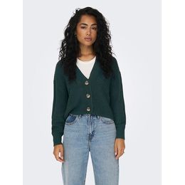 Only Cardigan in Dunkelgr&uuml;n - 20% | Gr&ouml;&szlig;e M | Damen-pullover-cardigans