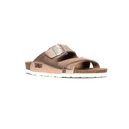 Sunbay Pantoletten "Rita" in Ros&eacute;gold - 60% | Gr&ouml;&szlig;e 39 | Damen-pantoletten