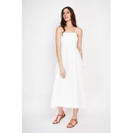 Le Jardin du Lin Kleid in Wei&szlig; - 58% | Gr&ouml;&szlig;e 38 | Damen-kleider