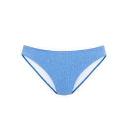 s.Oliver Damen s.Oliver Bikini-Hose &raquo;Oana&laquo; mit Strukturmuster blau 36, N-Gr