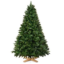 Merry Tree Weihnachtsbaum, Gr&uuml;n, Kunststoff, Zylindrisch, 120 cm, Dekoration, Weihnachtsdekoration, Weihnachtsb&auml;ume & Zubeh&ouml;r
