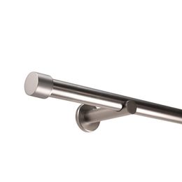 Deco-Raum Gardinenstange, Silber, Metall, 60 cm, Wohntextilien, Gardinen & Vorh&auml;nge, Gardinen-Stangen