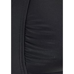 Lascana Damen Bandeau-Bikini-Top, schwarz, Gr&ouml;&szlig;e 38F