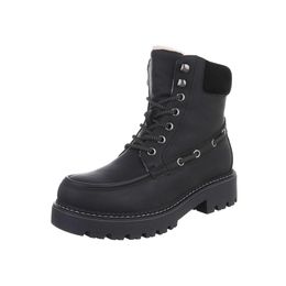 Ital-Design Stiefelette in Schwarz | Gr.: 37