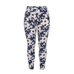 Ulla Popken Leggings in marine | Gr.: 50-52