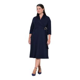 Ulla Popken Midikleid in dunkles marine | Gr.: 58-60