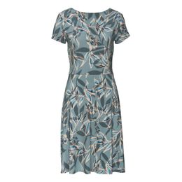 Vivance by Lascana Sommerkleid in gr&uuml;n bedruckt | Gr.: 42