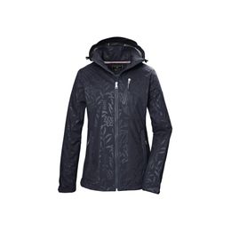Killtec KOS 122 WMN SFTSHLL JCKT FLORAL in Blau3023 | Gr.: 40