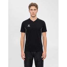 Hummel T-Shirt Hmlauthentic Lebensstil Herren in BLACK | Gr.: XXL