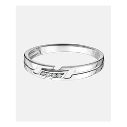 Diamant L'&eacute;ternel Ring aus 375 Wei&szlig;gold mit Diamant | Gr.: 52