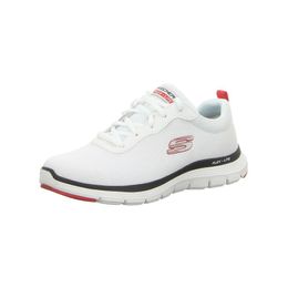 Skechers Sneaker FLEX ADVANTAGE 4.0-PROVIDENCE in white/black/red | Gr.: 43