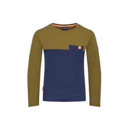 Trollkids Longsleeve Bergen in spruce green | Gr.: 128