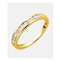 Diamant L'&eacute;ternel Eternity-Ring aus 585 Gelbgold mit 0.33 Karat Diamant | Gr.: 50