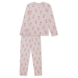 Schiesser Schlafanzug Cotton in Bonbonrosa | Gr.: 140