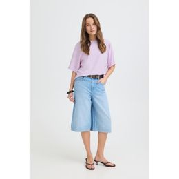 b. young Kurzarm-Bluse BYXMARSINE Regular fit in Fair Orchid Melange | Gr.: XS