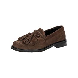 Sioux Slipper Nishima-703 in dunkelbraun | Gr.: 37,5