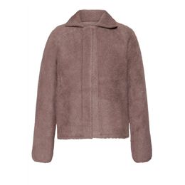 Betty Barclay Strick-Cardigan mit Kragen in Schlamm | Gr.: 42