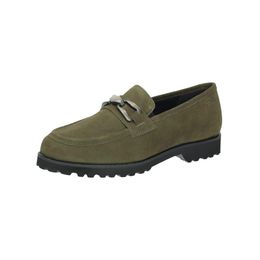 Sioux Slipper Meredith-757-H in dunkelgr&uuml;n | Gr.: 36
