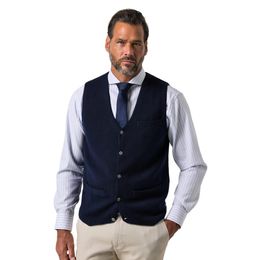 JP1880 Steppweste in navy blau | Gr.: 4XL