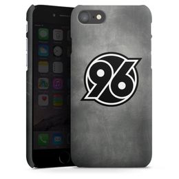 DeinDesign iPhone SE (2020) Handy Premium Case Smartphone Handyh&uuml;lle Schutzh&uuml;lle matt H96 Hannover 96 Concrete Premium Case