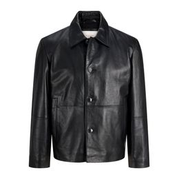 Jack & Jones Jack & Jones Lederjacke in Black | Gr.: M
