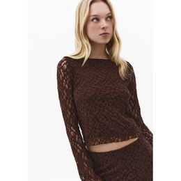OXXO R&uuml;schenbluse CHICORY COFFEE | Gr.: S
