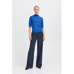 b. young Strickpullover BYMMORLA Slim fit in Blue Quartz | Gr.: XL