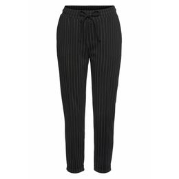 Vivance by Lascana Jogger Pants in schwarz-wei&szlig;-gestreift | Gr.: 36