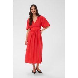 Kaffe Kleid KAsirena Tight fit in Poppy Red | Gr.: 42