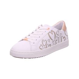 Tom Tailor Sneaker in white/rosegold | Gr.: 37