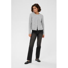Kaffe Strickpullover KAbowie Regular fit in Grey Melange | Gr.: XXL