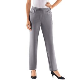 WITT Damen Thermohose mit Fleece-Futter, silbergrau, Gr&ouml;&szlig;e 56