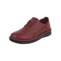 Ital-Design Halbschuh in Rot | Gr.: 39