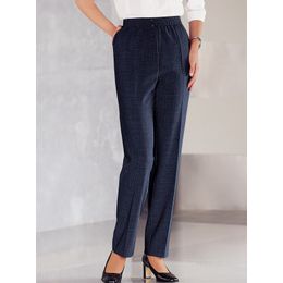 COME ON Damen Schlupfhose mit Sicherheitstaschen, marine, Gr&ouml;&szlig;e 24