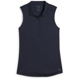 Puma Polo "W Pure 2.0 SL Polo" in Blau | Gr.: S