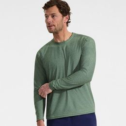LANDS' END Langarm-Badeshirt f&uuml;r Herren, Herren, size: regular, Gr&uuml;n, by Lands' End