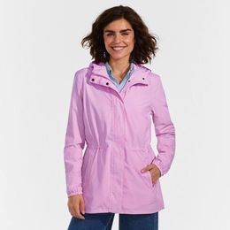LANDS' END Wasserdichte Regenjacke SQUALL mit Packfach f&uuml;r Damen in Petite-Gr&ouml;&szlig;e, Damen, size: petite, Pink, Polyester, by Lands' End