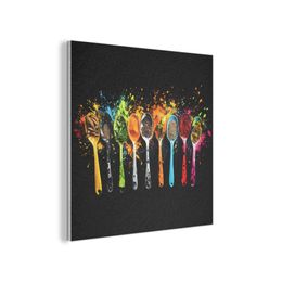 OnlyWow Akustibild Geschmackvolle L&ouml;ffel | Gr.: 50 x 70 cm