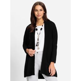 Longstrickjacke