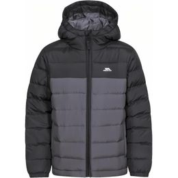 Trespass Kinder Winterjacke "Oskar B Padded Jacket" in Schwarz | Gr.: 7-8 Jahre